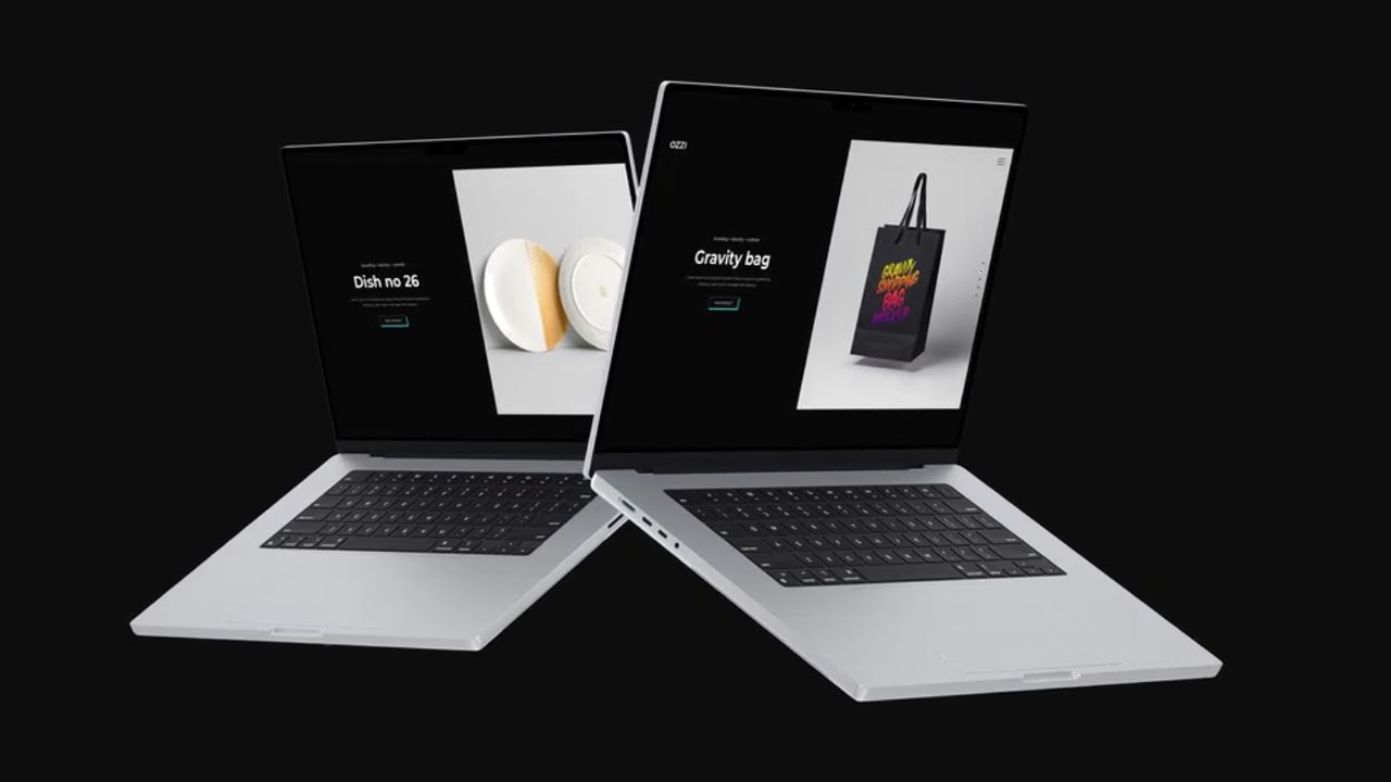 Macbook Laptop Mockup Video - After Effects Template - YouTube