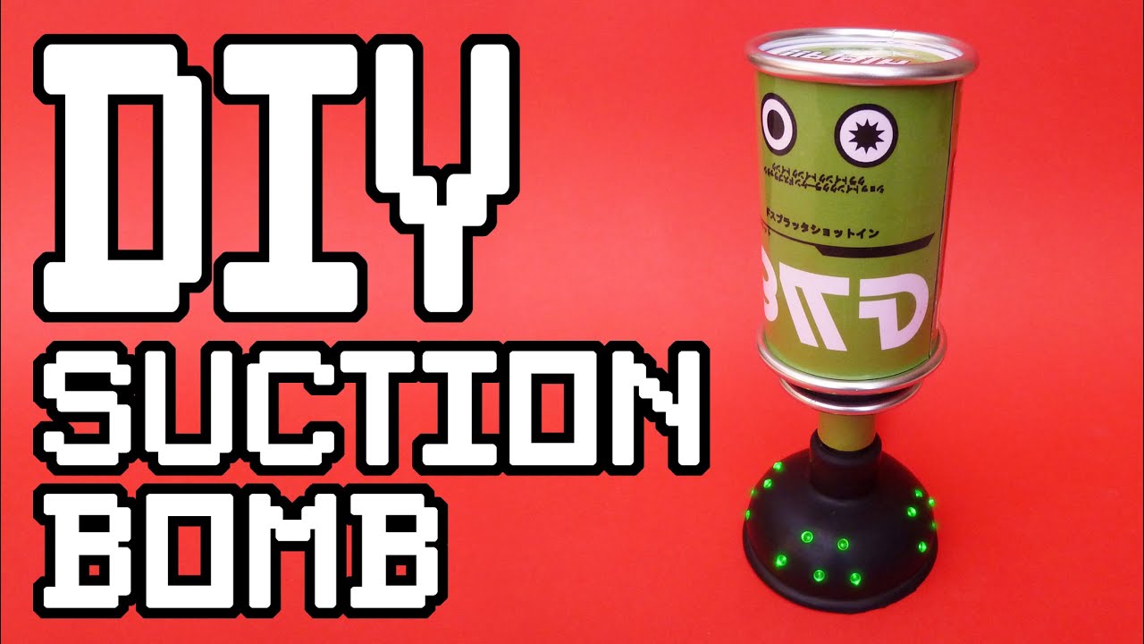 Splatoon Suction Bomb DIY - YouTube