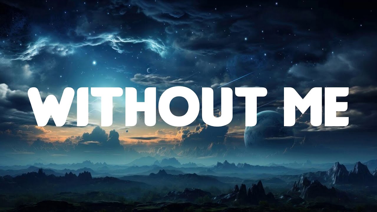 Halsey - Without Me (Lyrics Mix) - YouTube