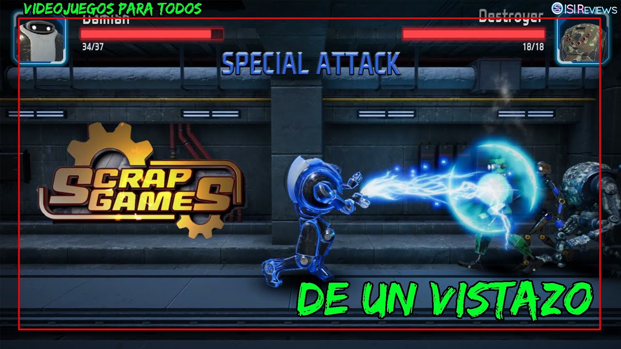 Scrap Games De un Vistazo Primeros Pasos Gameplay en Español - YouTube