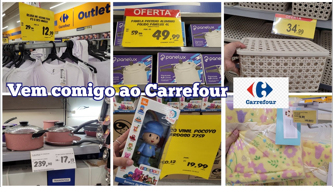 CARREFOUR E CARREFOUR OUTLET - YouTube