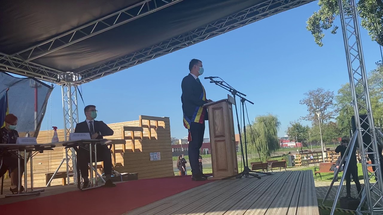 Cuvant Primar Bacau - Lucian Viziteu - YouTube