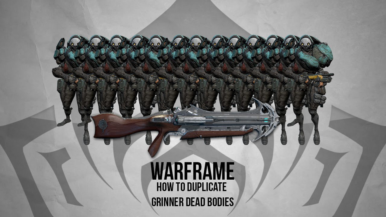 Warframe : Shotgun slash proc make dead bodies duplicate - YouTube