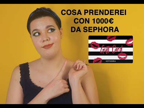 COSA COMPREREI CON 1000€ DA SEPHORA? I BE BIBI