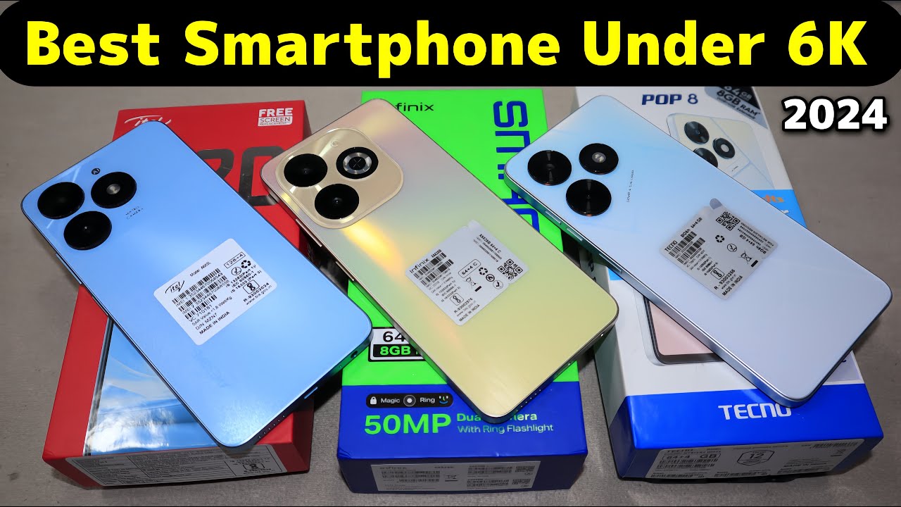 Budget Smartphones Under 6K || Itel A70, Infinix Smart 8, Tecno Pop 8 🔥 ...