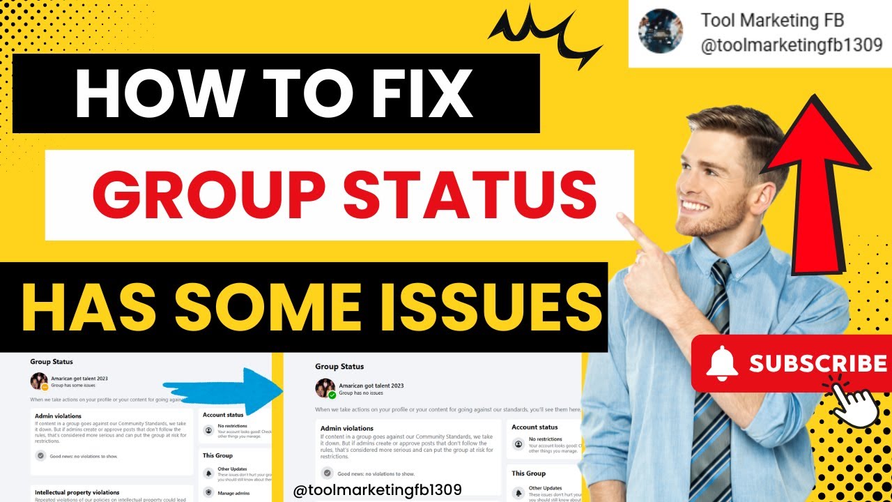 How to Fix 'Group Has Some Issues' on Facebook | Restore Your Facebook ...