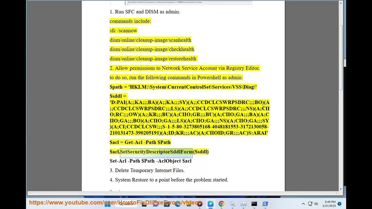 Fix Event ID 8193 Volume Shadow Copy Service error on Windows - YouTube