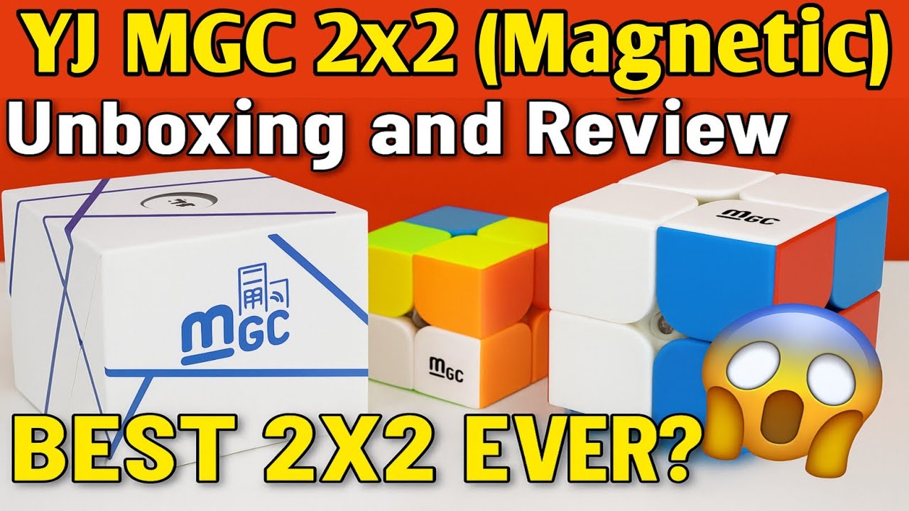 YJ MGC 2x2 Magnetic Unboxing and Review | DECENT CUBER YASH #dcyash ...
