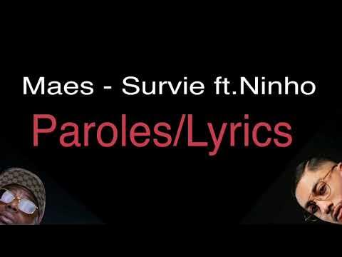 Maes - Survie ft. ninho ( Paroles/Lyrics ) - YouTube