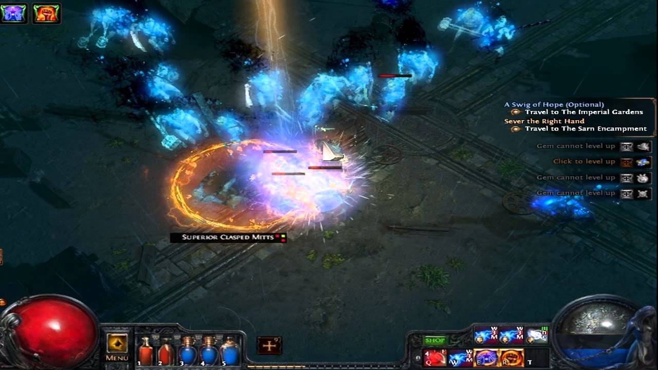 Poe | Farming Docks - Marauder Lightning Strike | Spectral Throw Build ...