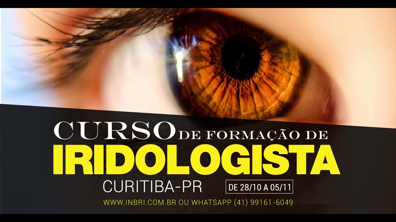 Curso Presencial e Intensivo de Formação de Iridologista - YouTube