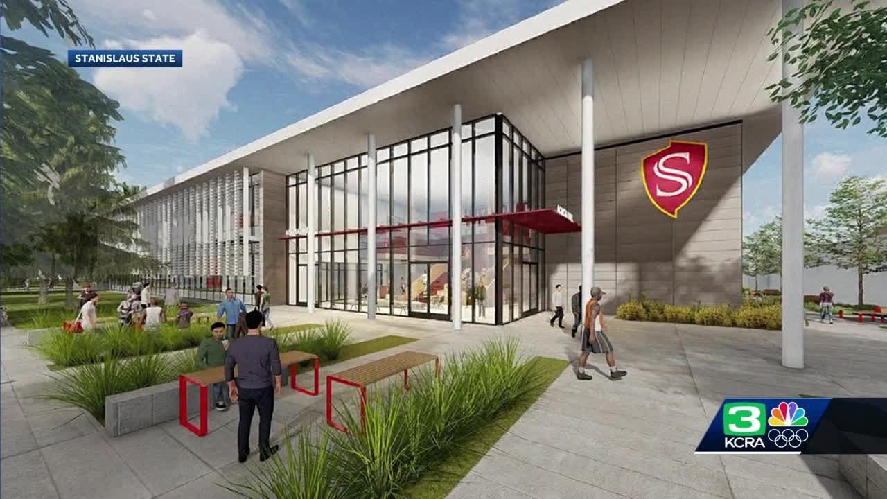 Stanislaus State breaks ground for new facility in Stockton - YouTube
