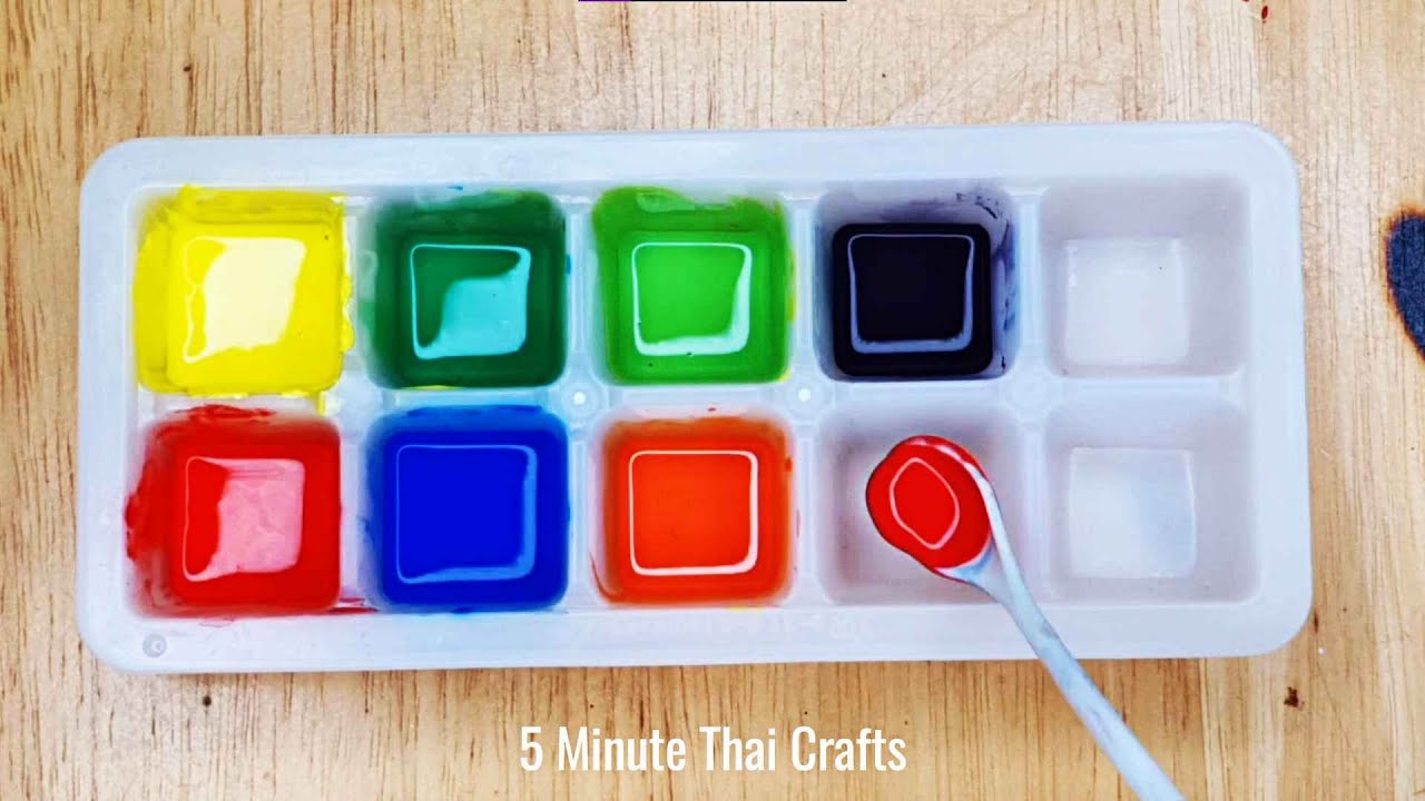 How to create 20 new colors from 4 primary colors | color mixing - YouTube