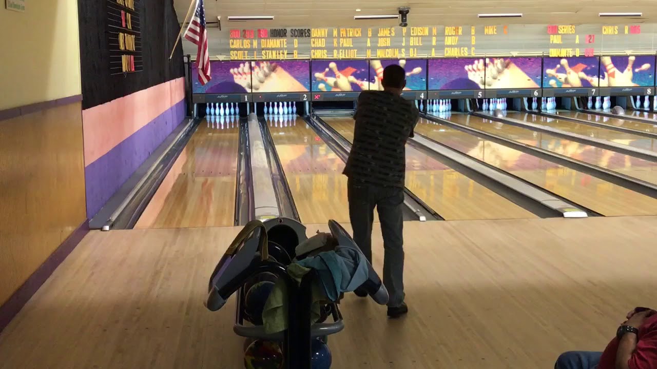 Jason Davis Bowling a 300 Perfect Game Batt Family Fun Center 2018 ...