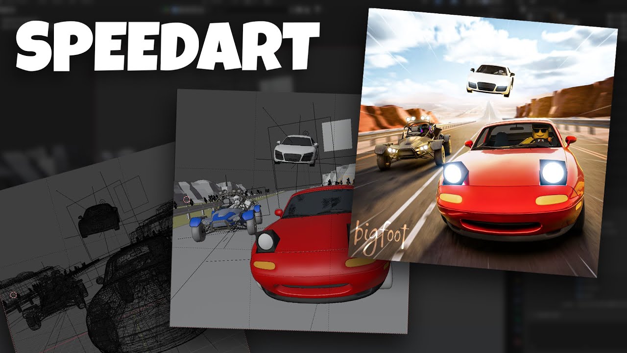 CAR RACING ROBLOX GFX SPEEDART - YouTube