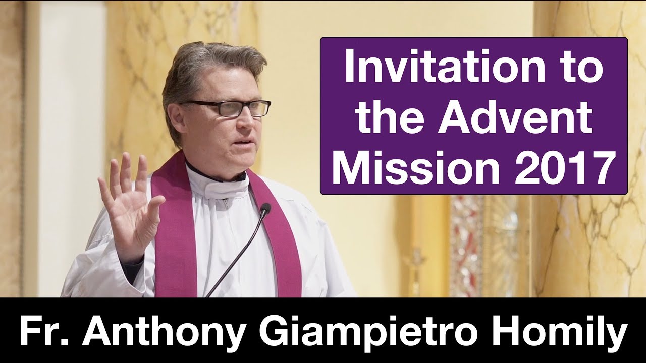 Fr. Anthony Giampietro: Sunday Homily: Invitation to the Mission - YouTube