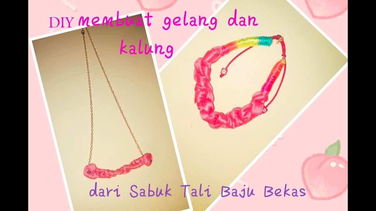 Cara membuat gelang, kalung keren yang simple | DIY make a simple, cool ...