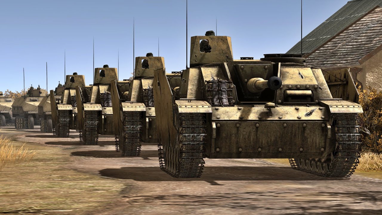 GERMAN STUG IIIs ASSAULT SOVIET DEFENSE 1943 - YouTube