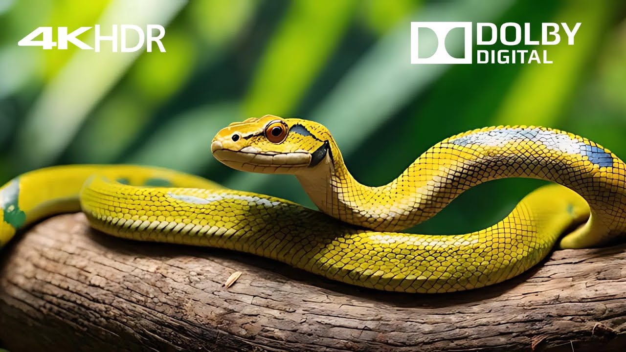 Craziest snakes in the world 4K ULTRA HD | 8K Discovery | @8KDiscovery ...