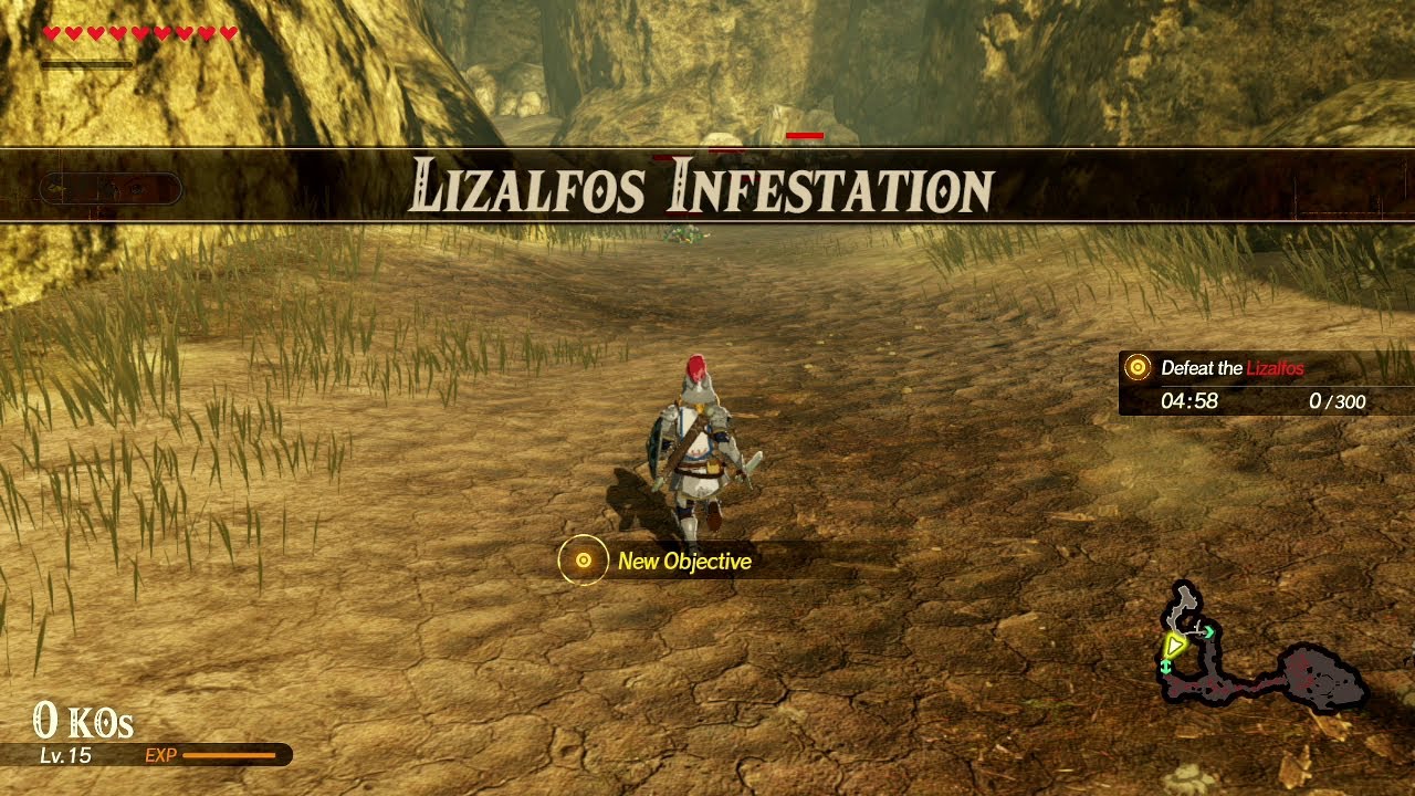 Hyrule Warriors: Age of Calamity - Lizalfos Infestation - (Challenge 02 ...