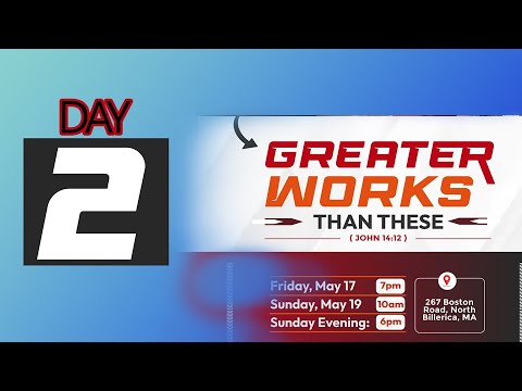 GREATER WORKS THAN THESE CONFERENCE|| SUNDAY MORNING SERVICE WITH REV ...