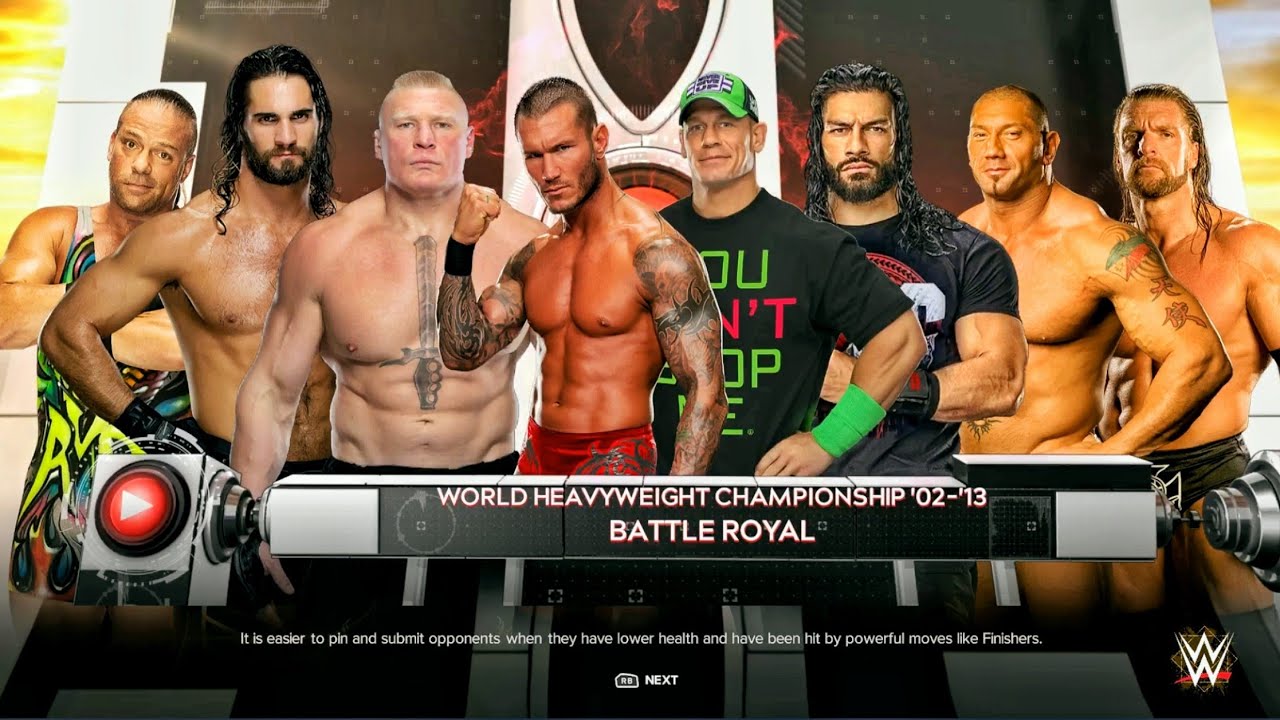 Double Champions in WWE History in 8 Man Battle Royal For The Double ...
