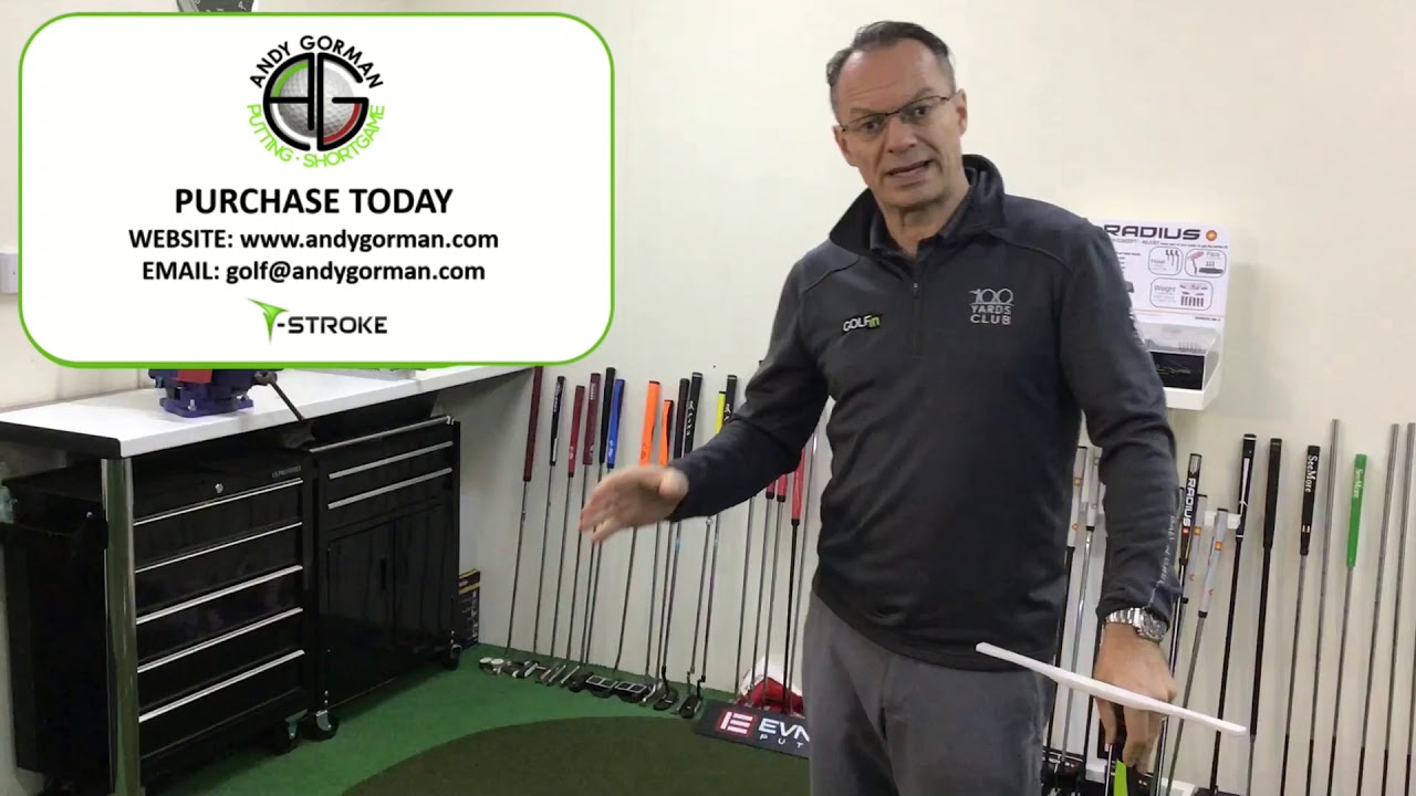 T-Stroke Arc Mat by Andy Gorman Golf - YouTube