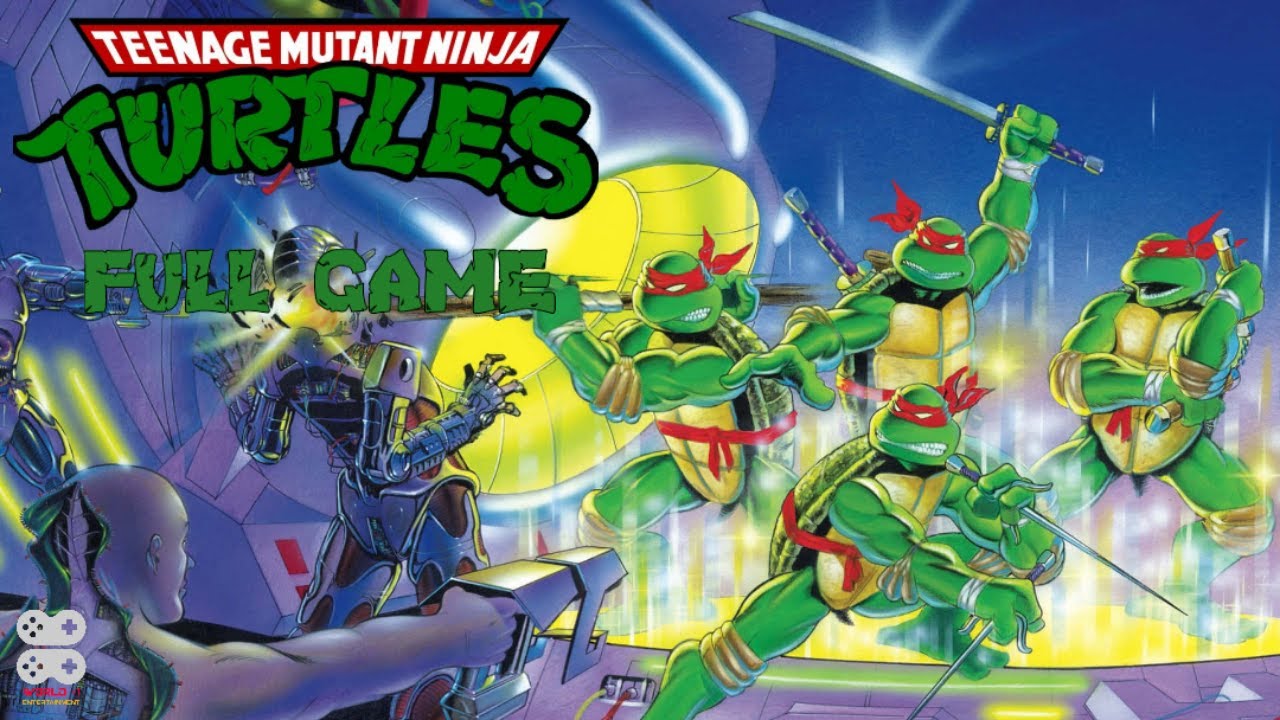 Teenage Mutant Ninja Turtles (NES) Full Game Playthrough - YouTube