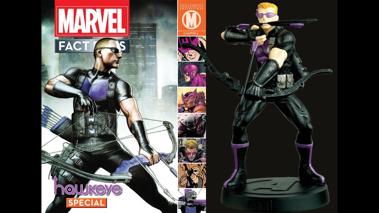 Marvel Fact Files: #11 Hawkeye / Gavião Arqueiro [PT-BR] - YouTube