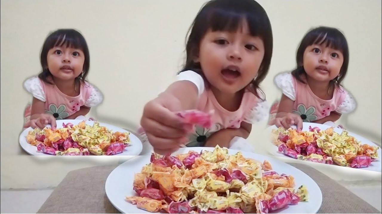 Cobain permen Yogurt tiga rasa FINGER FAMILY COLOR SONG || Candy yogurt ...