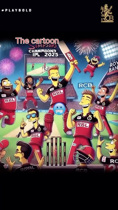 The cartoon #sonatales #shortvideo #shots #ytshort #rcb #rcbfans # ...