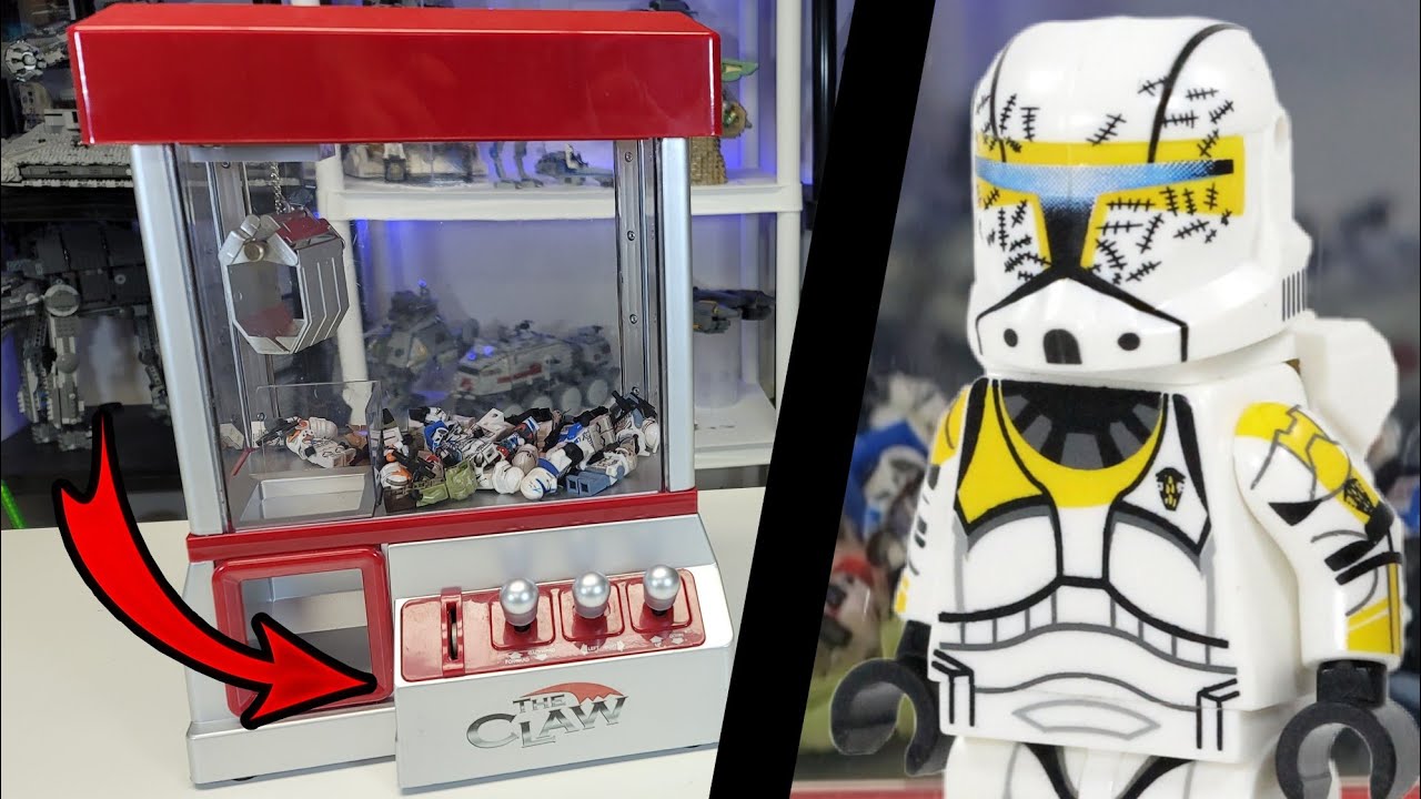 Can I Save Clone Commando Gregor From The Claw Machine! LEGO Star Wars ...