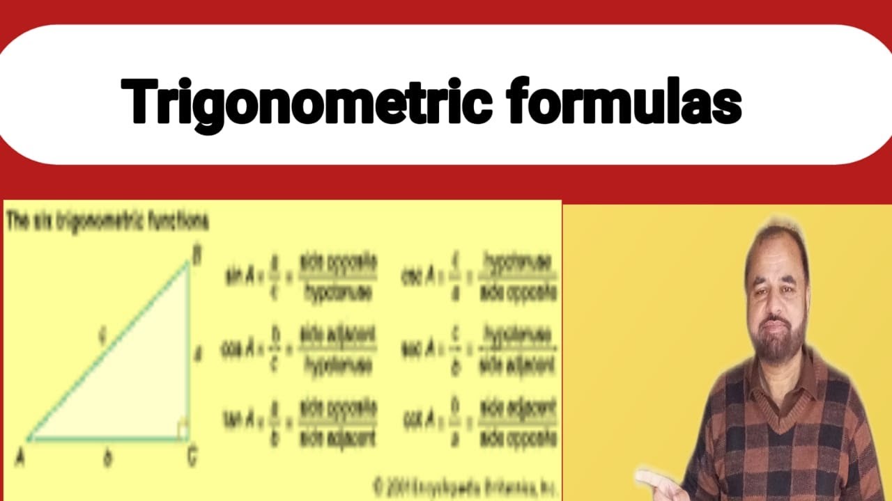 Trigonometry | Trigonometry Formulas | Trigonometry Class 10/11/12 ...