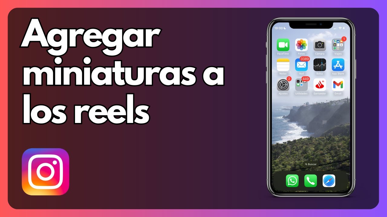 Cómo agregar miniaturas a los reels de Instagram - Tutorial - YouTube