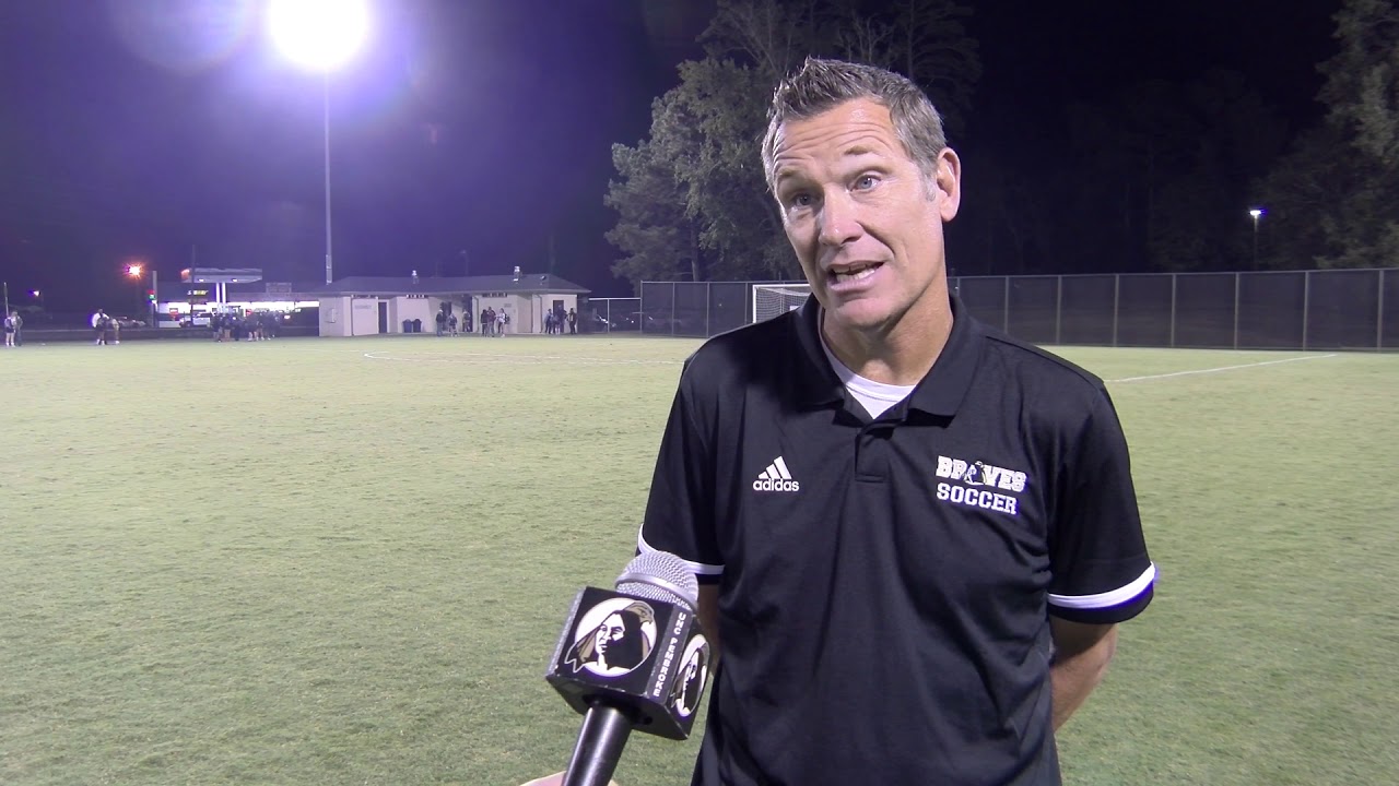 Post Game Interview: Soccer Claims 1-0 Result Over Lander - YouTube