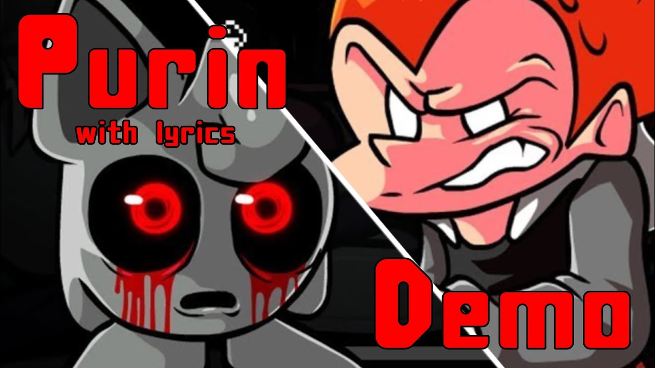 Purin with Lyrics (Demo) - FNF Hypno Lullaby - YouTube