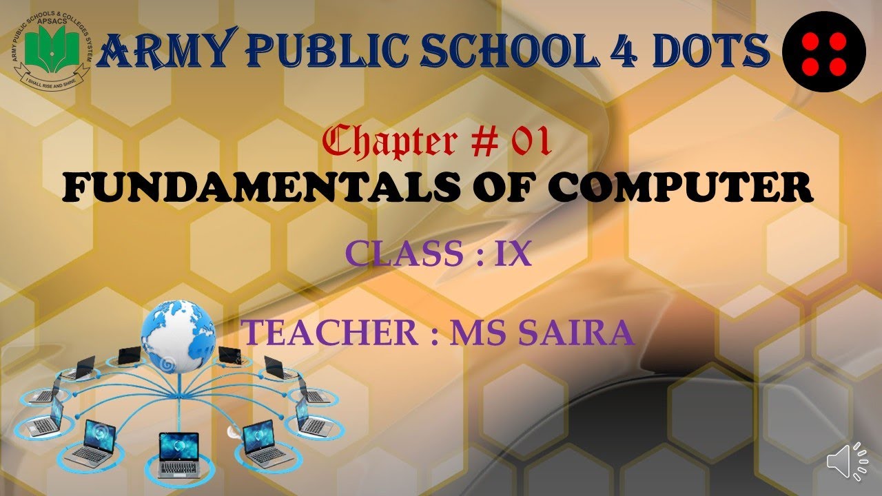 FBISE | Class 9 | Fundamentals of Computer - YouTube