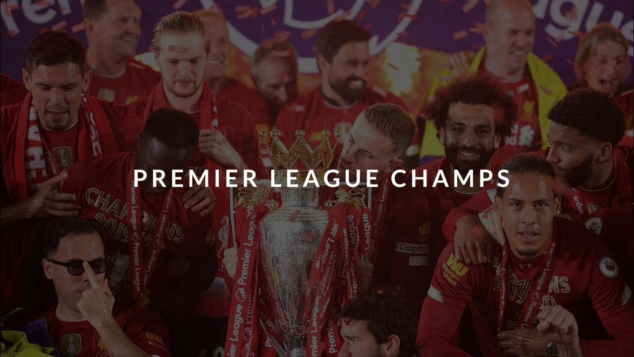 Champions of Premier League 2019-2020 | Liverpool - YouTube