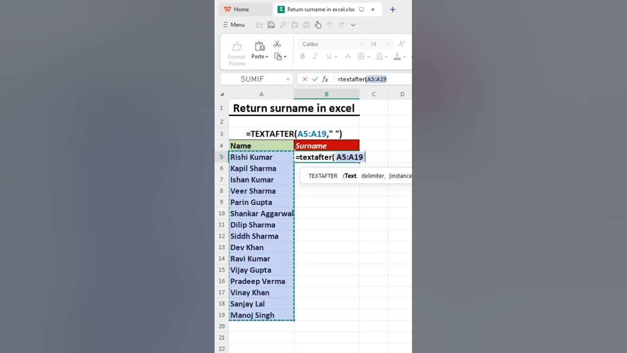 TextAfter #excel #spreadsheetmagic #excelshortcuts #exceltricks #exceltips #exceltutorial - YouTube