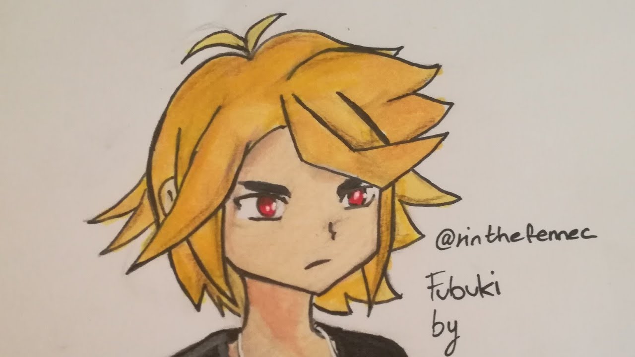 How to draw Fubuki Sumie - beyblade super Z - YouTube
