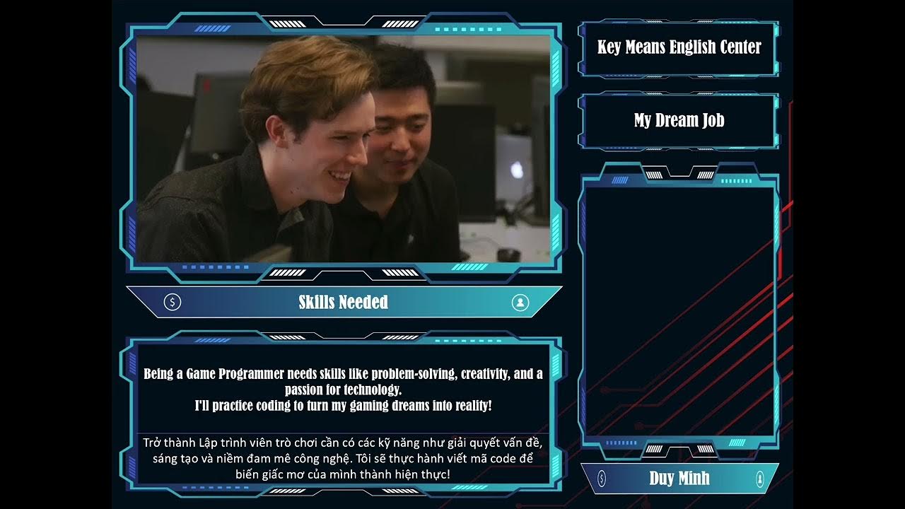 My Dream Job - Duy Minh - Game Programmer - YouTube