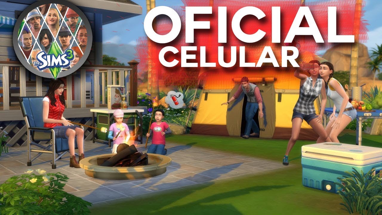 THE SIMS OFICIAL Para ANDROID IDENTICO o THE SIMS 4 de PC - YouTube