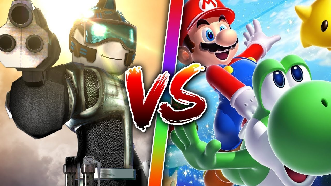 ROBLOX VS SUPER MARIO | ROBLOX EN ESPAÑOL - YouTube