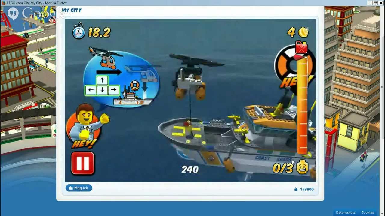 [Let's Play] Lego City - My City - Teil 2 - einfach so spielen - YouTube