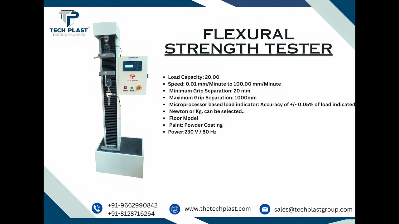 Mastering Flexural Strength Testing Machines: Your Ultimate Guide - YouTube