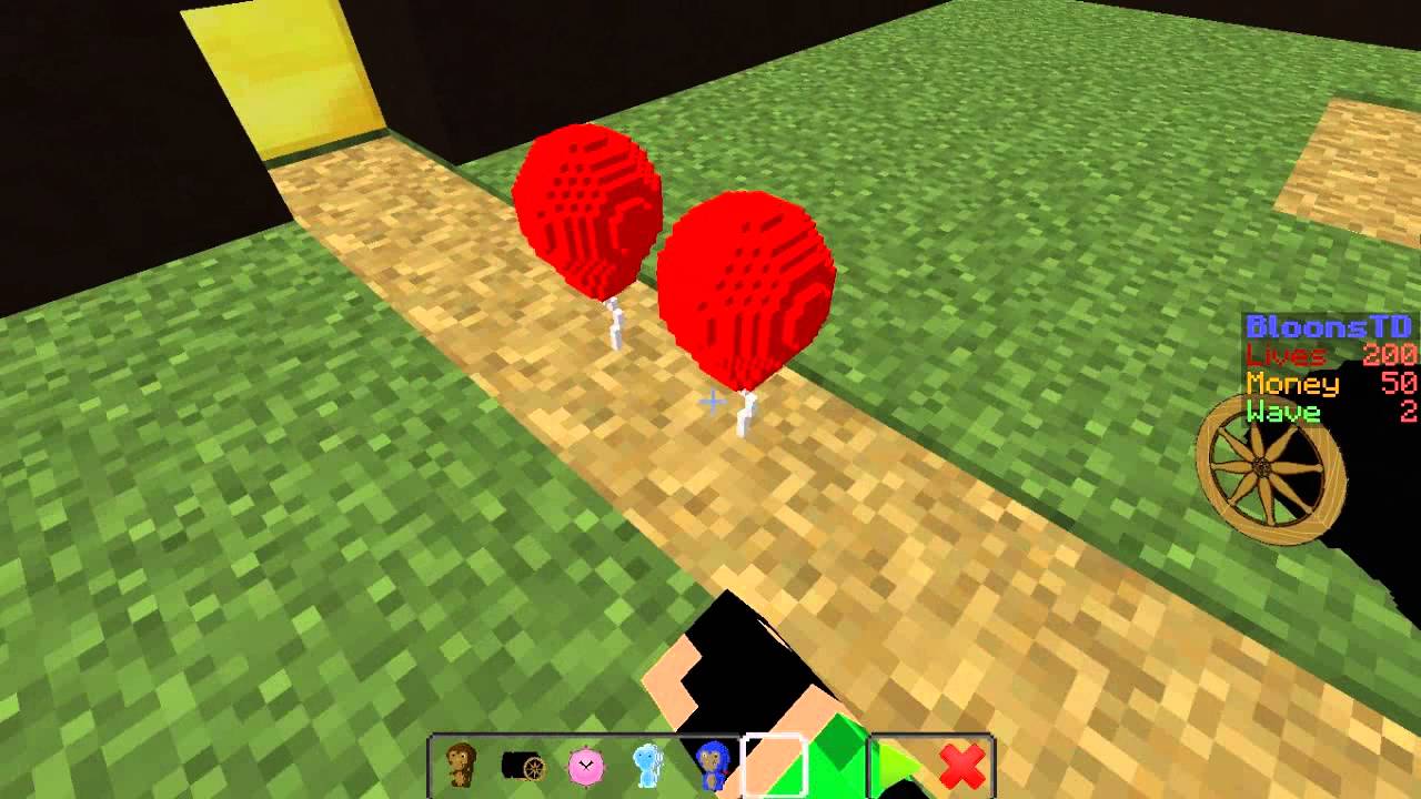BLOONS TOWER DEFENSE NO MINECRAFT! (vira série?) - YouTube