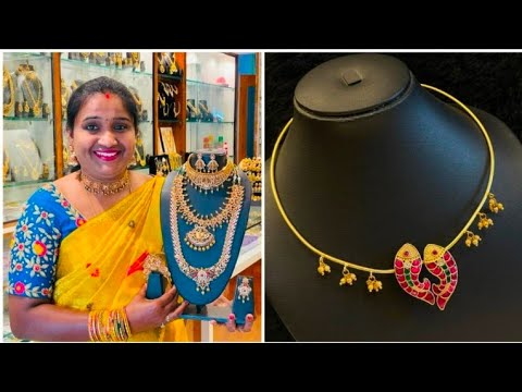 Wow Jali Mala sets //Kante models beautiful neck sets Madhu collection ...