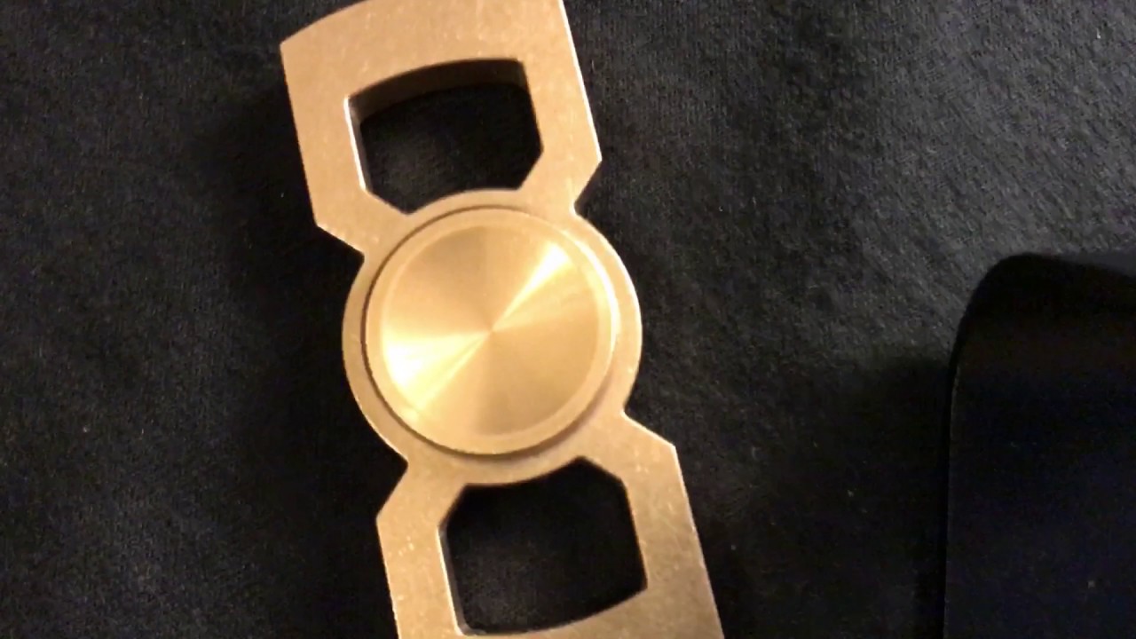 Rotobow Brass Fidget Spinner - Review/First Impressions - YouTube