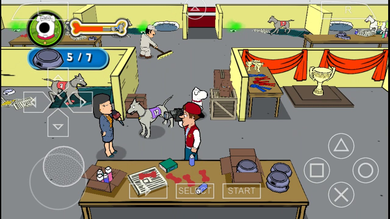 Family Guy The Video Game PSP Level 19 Brian Griffin Road to the ...