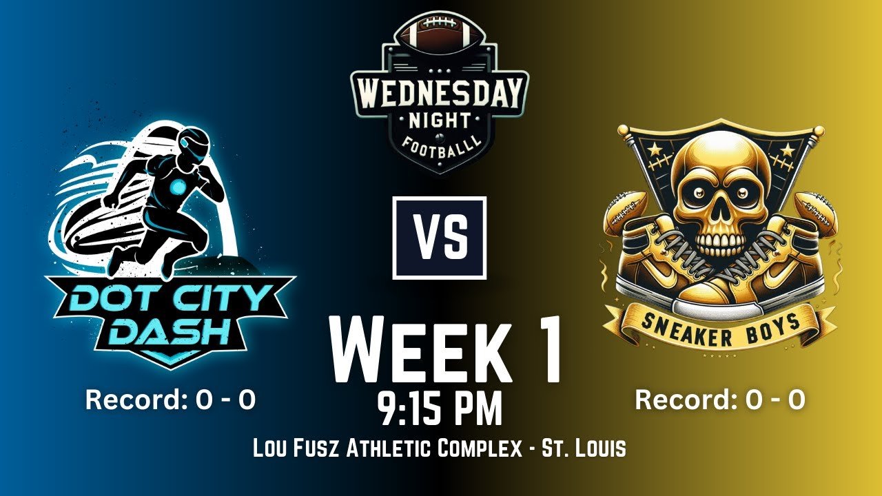 Wednesday League Week 1 - Sneaker Boys Vs Dot City Dash - UNEDITED FULL ...